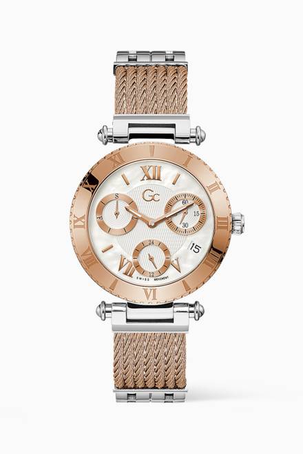 Shop Michael Kors Rose Gold Bradshaw Quartz Chronograph Watch for Women ...