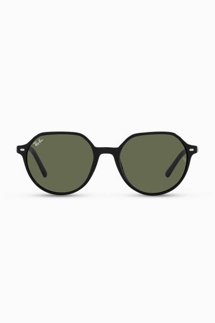 Shop Ray-Ban Blue RB4341 Chromance Sunglasses in Acetate for Men ...