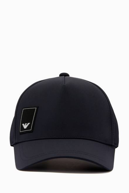 Shop Dolce & Gabbana Black DG Logo Patch Baseball Cap for Men | Ounass UAE
