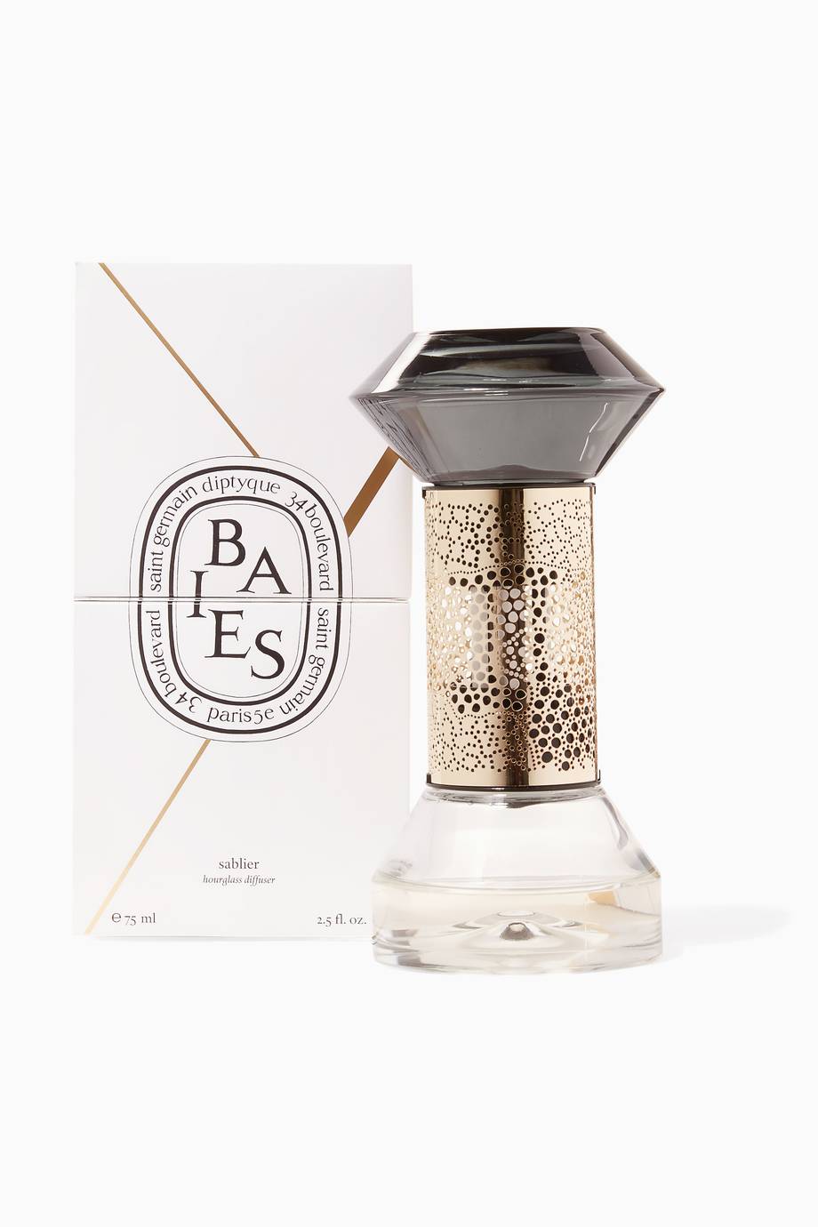 Shop Luxury Diptyque Baies Hourglass Diffuser 2.0, 75ml | Ounass UAE